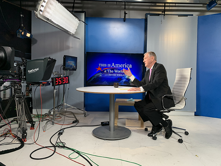 THIS IS AMERICA & THE WORLD with Dennis Wholey
